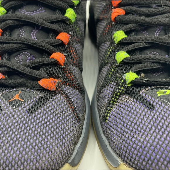 Jordan | Shoes | Nike Air Jordan Cp3 Viii Black Purple Neon Green ...